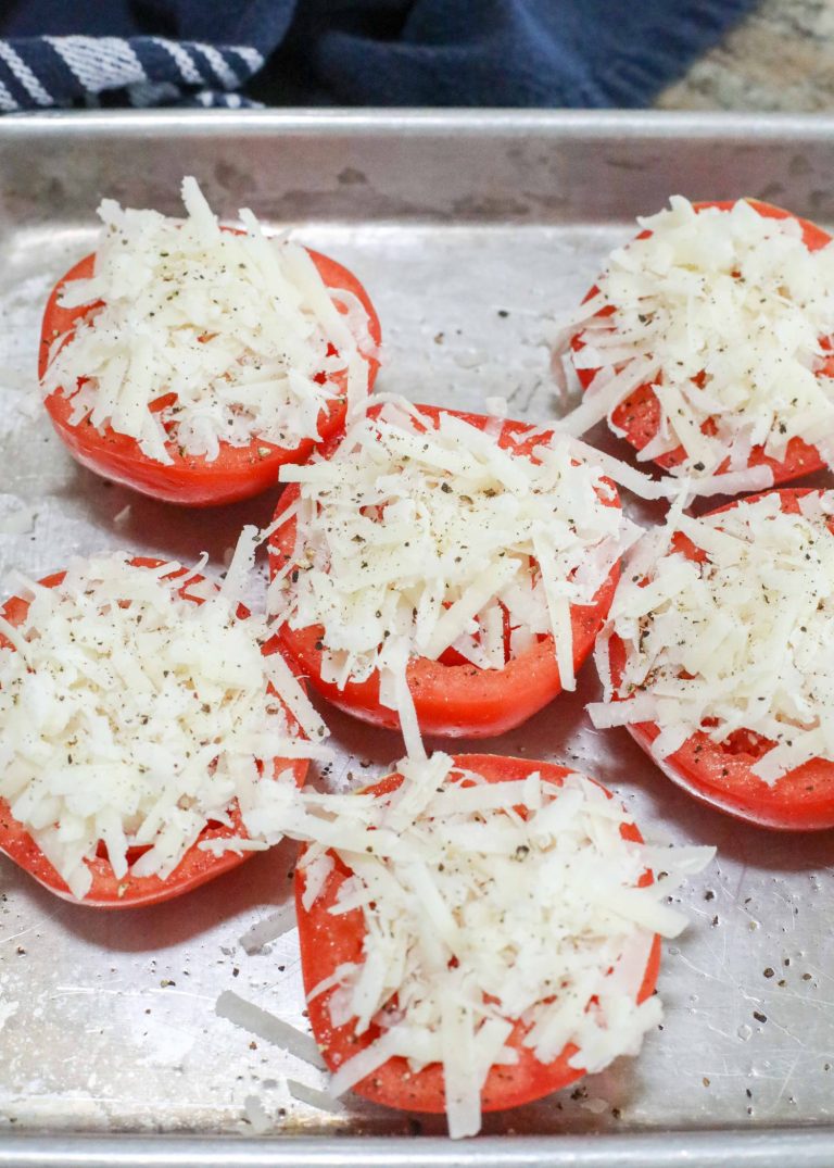 Parmesan Broiled Tomatoes - Vegetable Recipes
