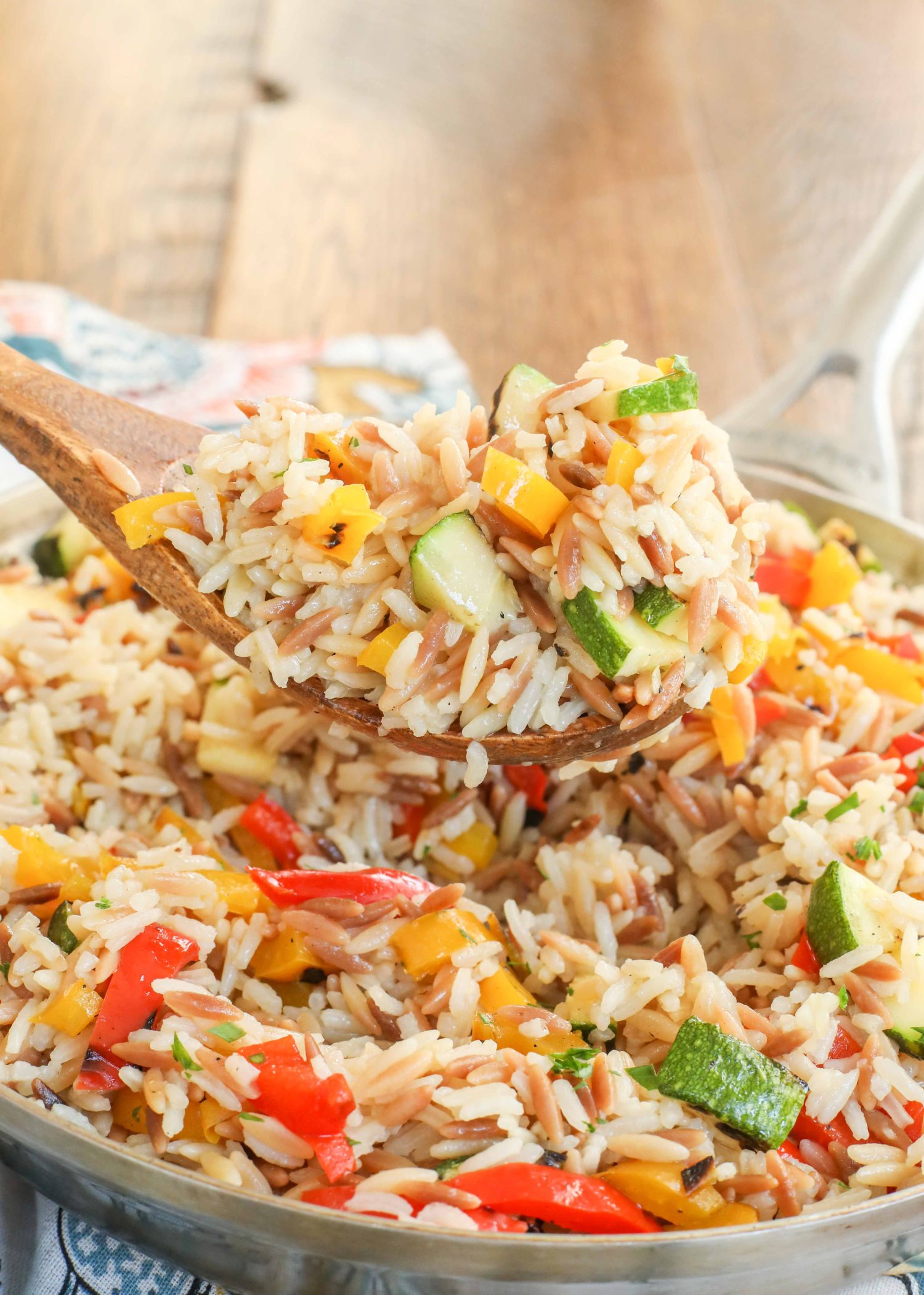 Vegetable Rice Pilaf - Vegetable Recipes