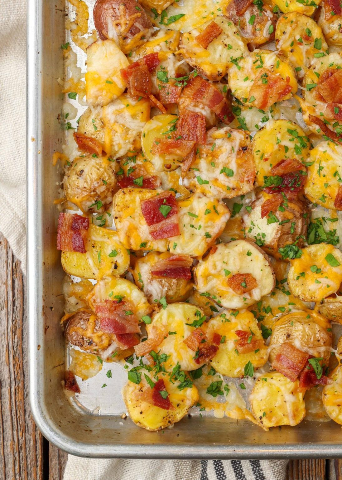 Bacon Roasted Potatoes - Vegetable Recipes