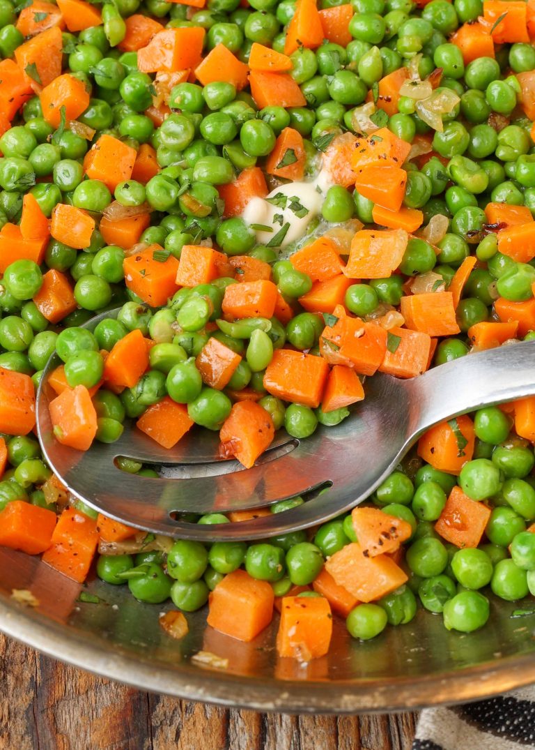 Peas and Carrots - Vegetable Recipes