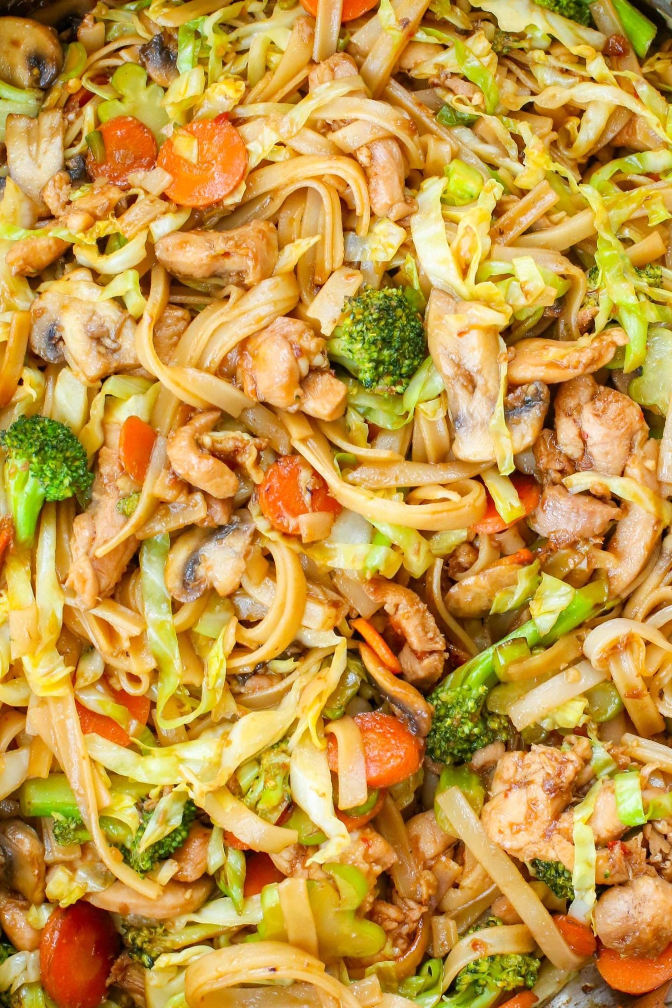 Cabbage Stir Fry with Chicken - Vegetable Recipes