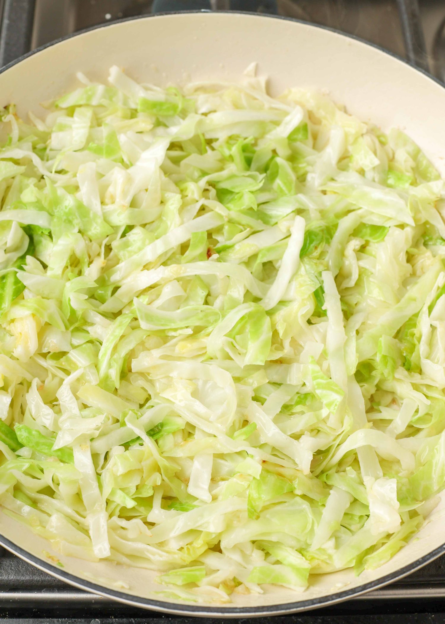 Creamed Cabbage with Bacon - Vegetable Recipes
