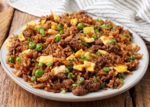 Ground Beef Fried Rice - Vegetable Recipes