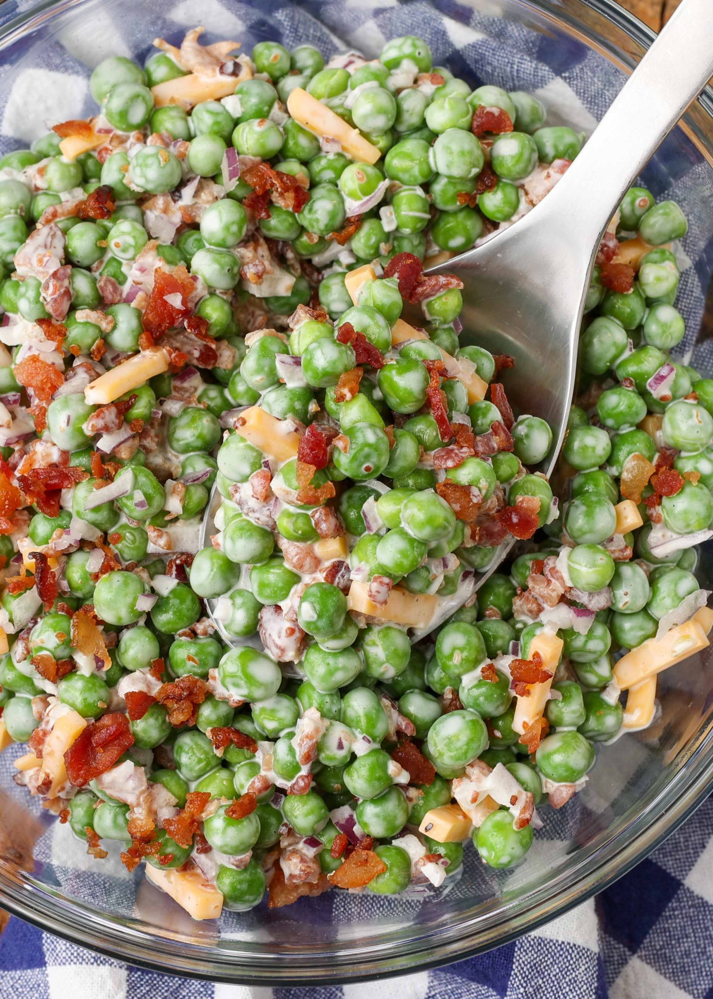 Bacon Pea Salad - Vegetable Recipes
