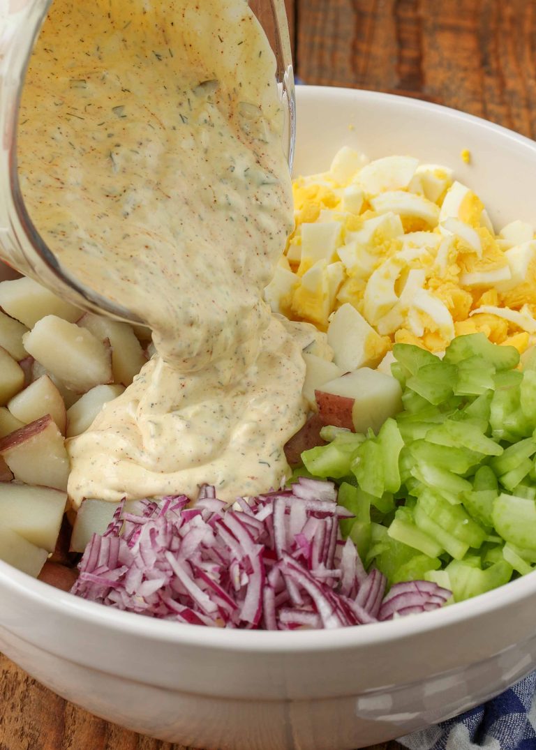Red Skin Potato Salad - Vegetable Recipes