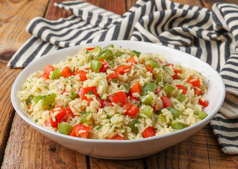 Bell Pepper Rice - Vegetable Recipes