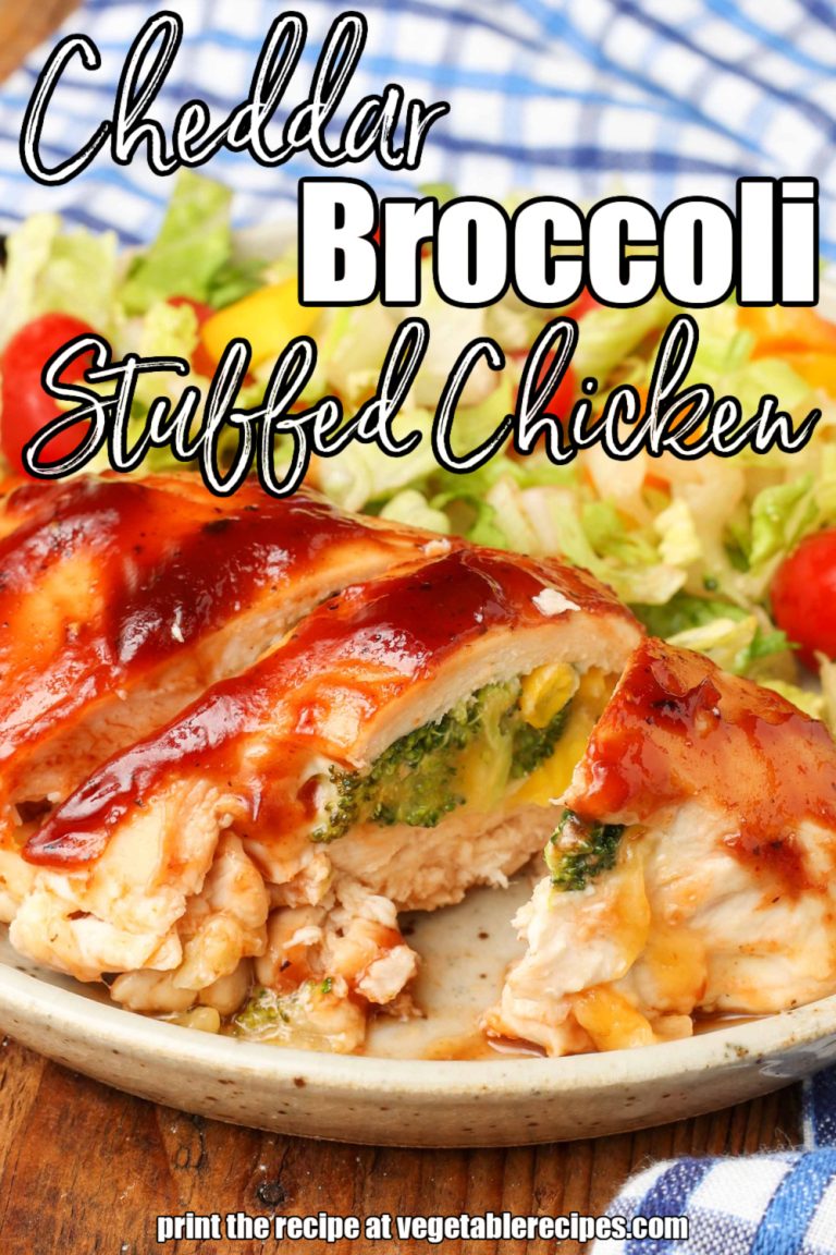 Broccoli and Cheese Stuffed Chicken Breast - Vegetable Recipes