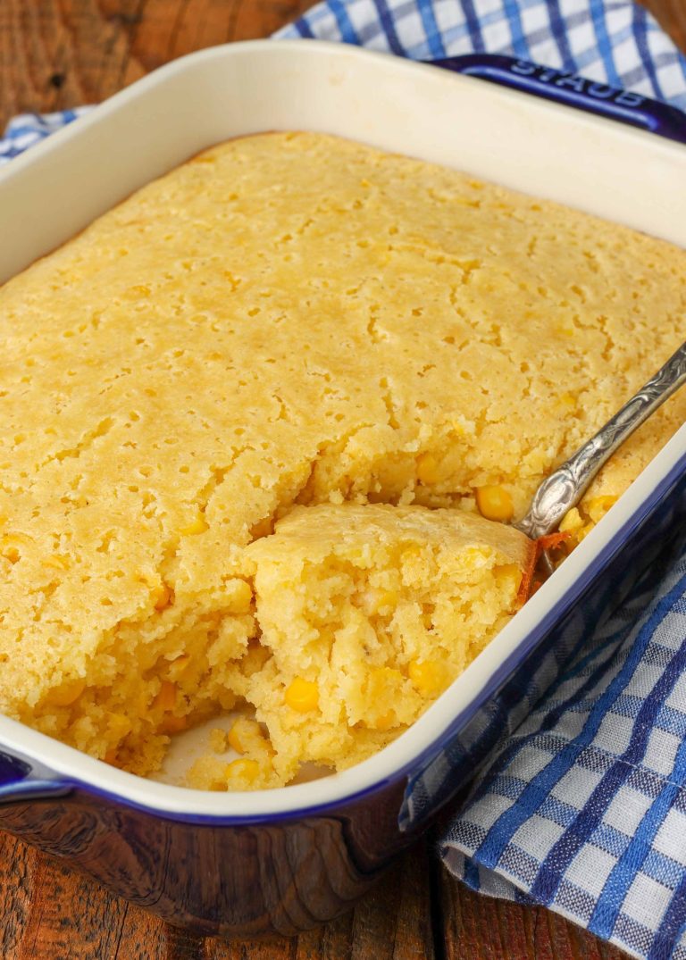 Corn Spoon Bread - Vegetable Recipes