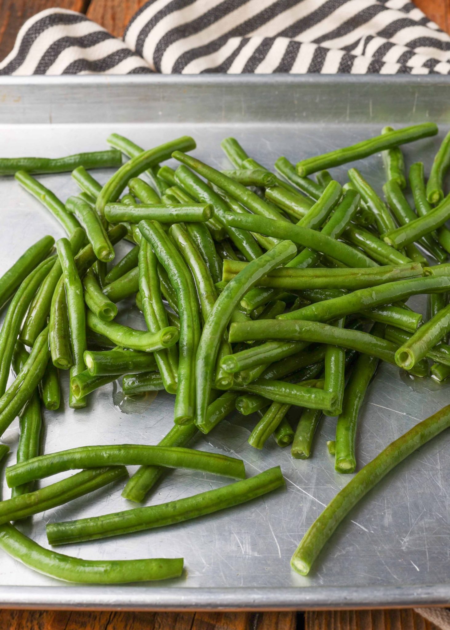 Parmesan Roasted Green Beans - Vegetable Recipes