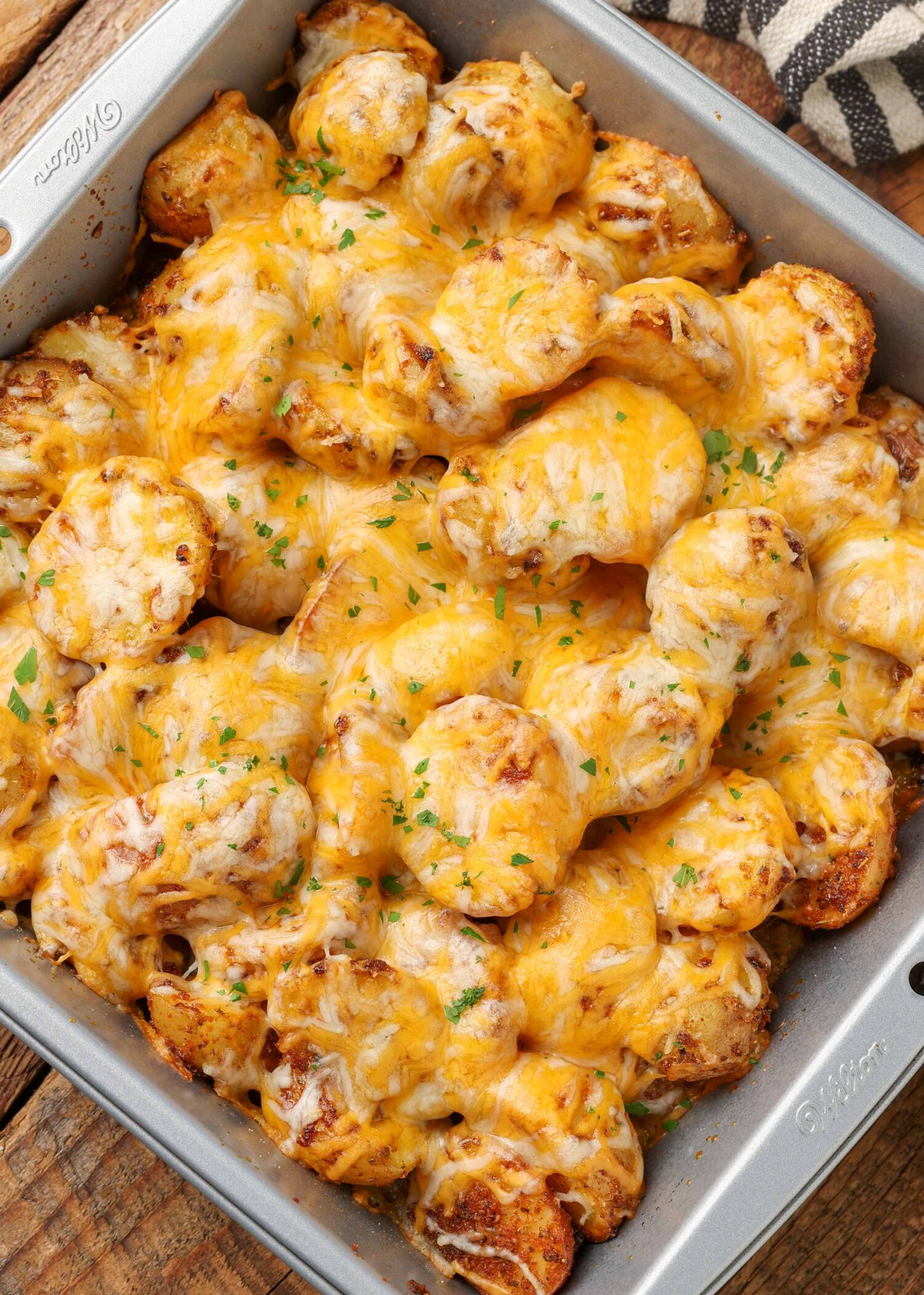 Cheesy Cajun Potatoes - Vegetable Recipes