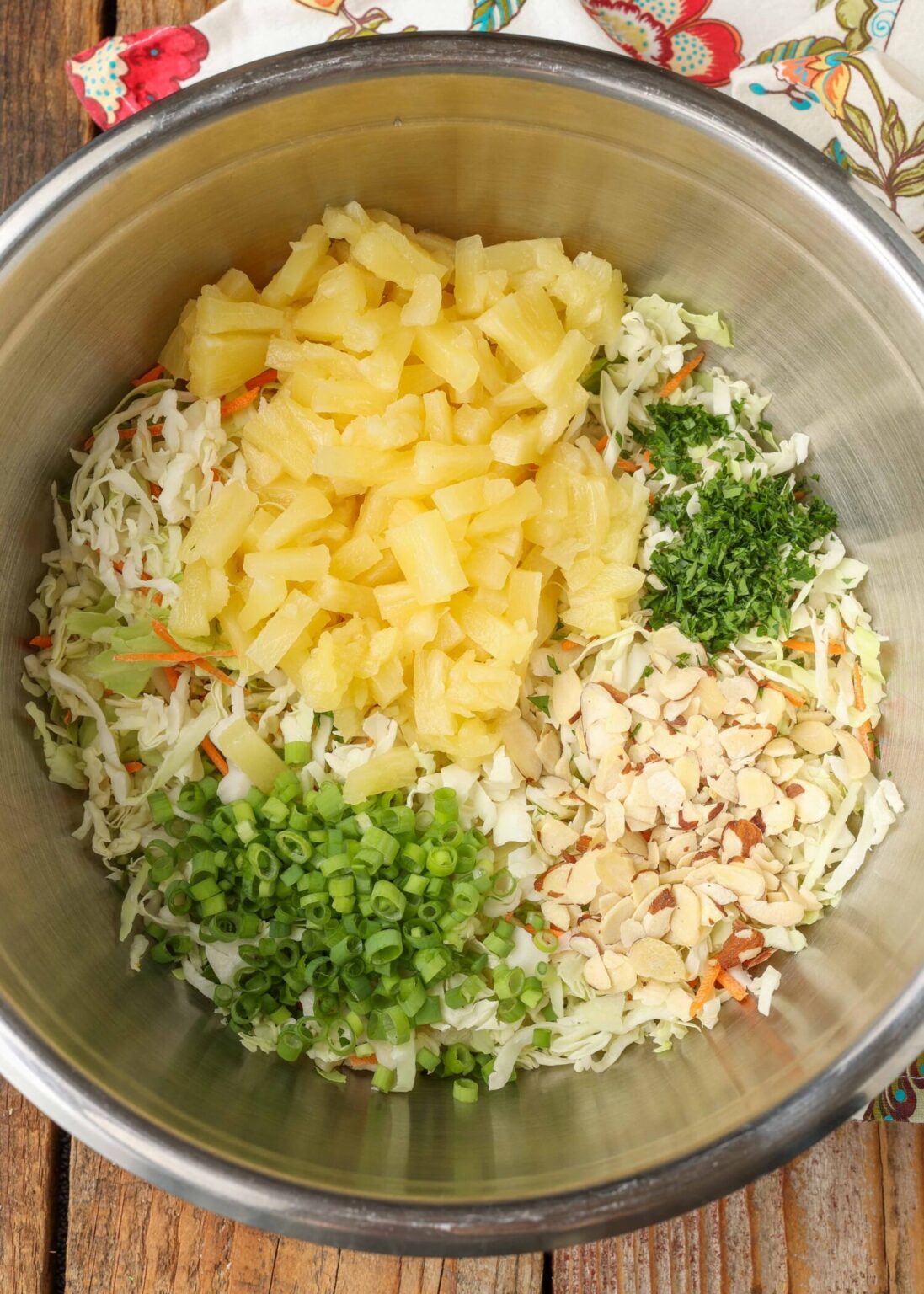 Pineapple Coleslaw - Vegetable Recipes