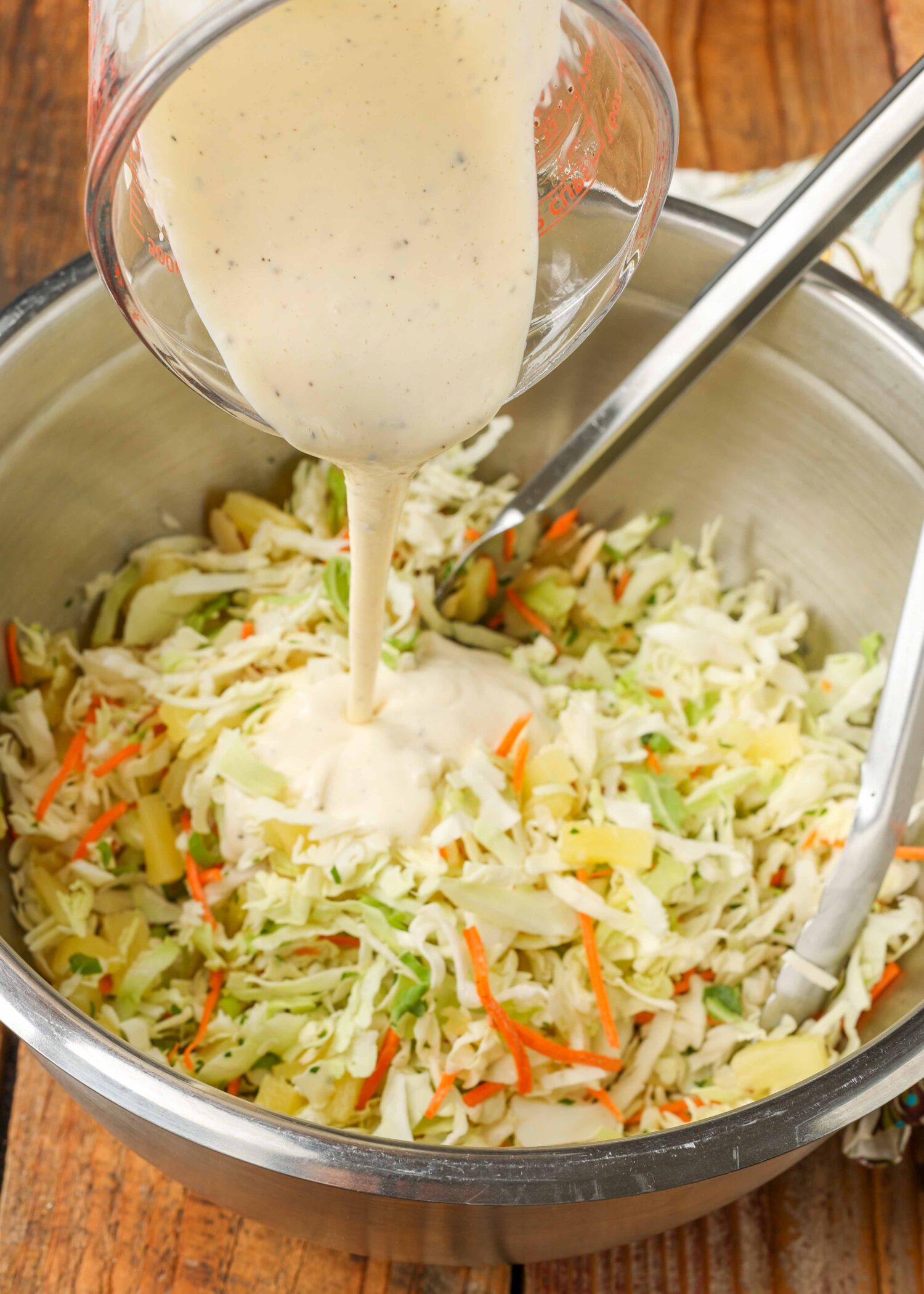 Pineapple Coleslaw - Vegetable Recipes
