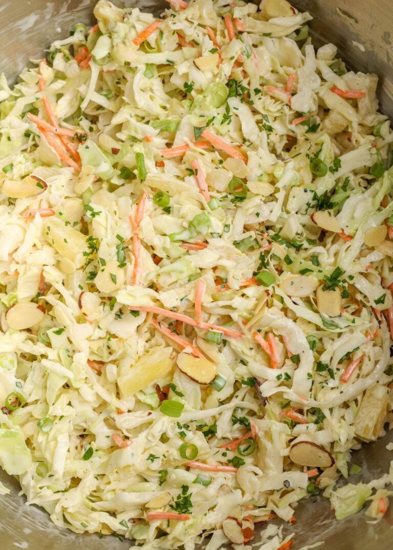 Pineapple Coleslaw - Vegetable Recipes