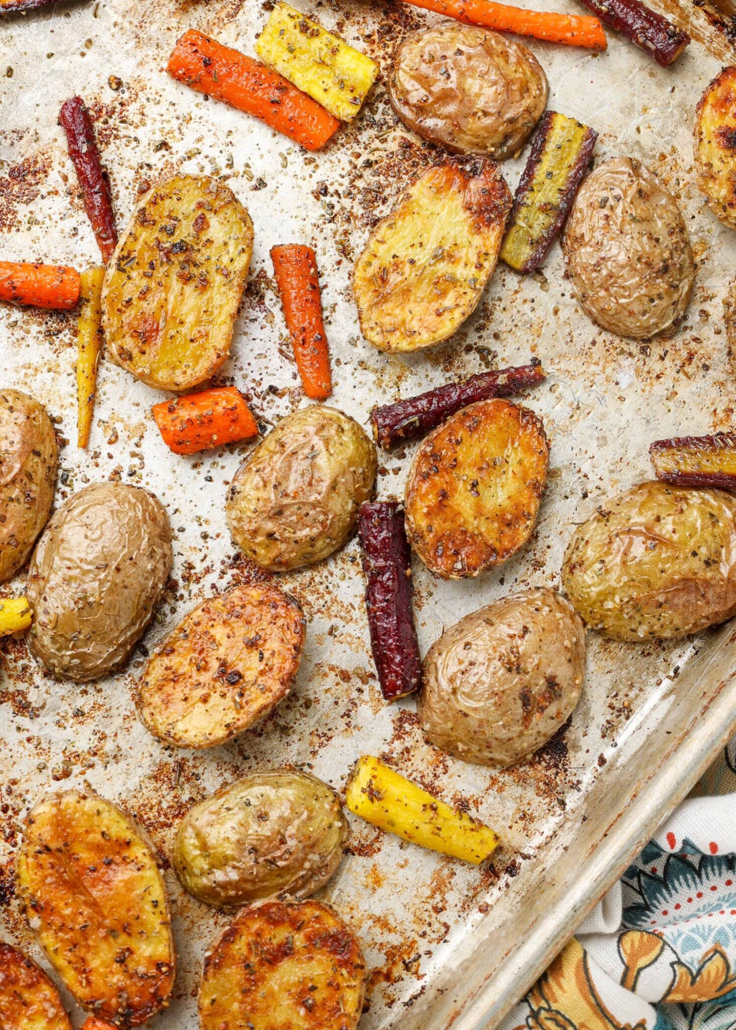 Roasted Carrots and Potatoes - Vegetable Recipes