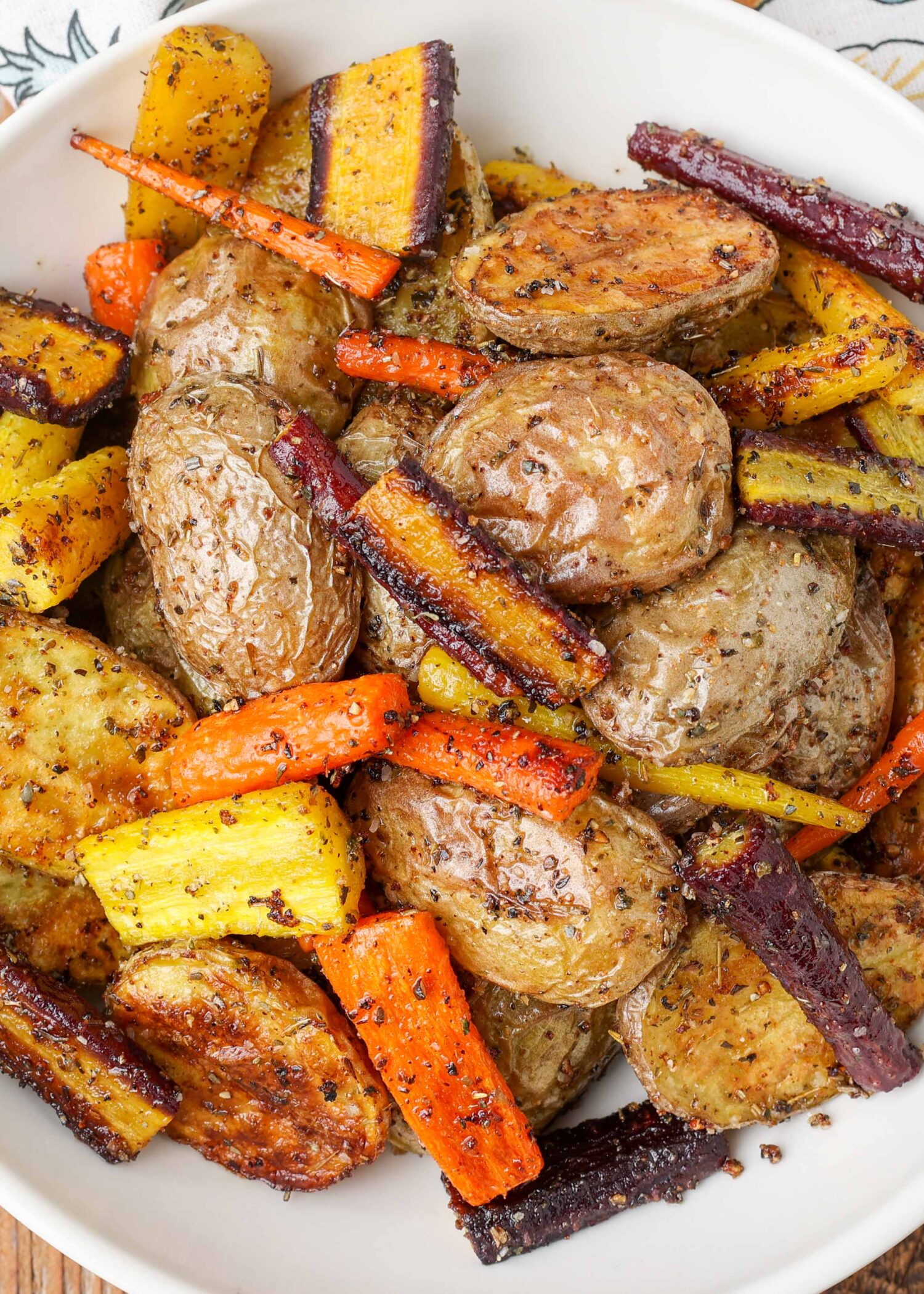 Roasted Carrots and Potatoes - Vegetable Recipes