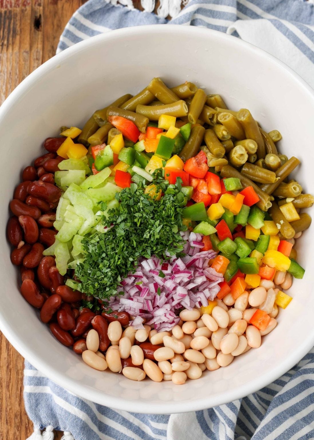 Four Bean Salad - Vegetable Recipes