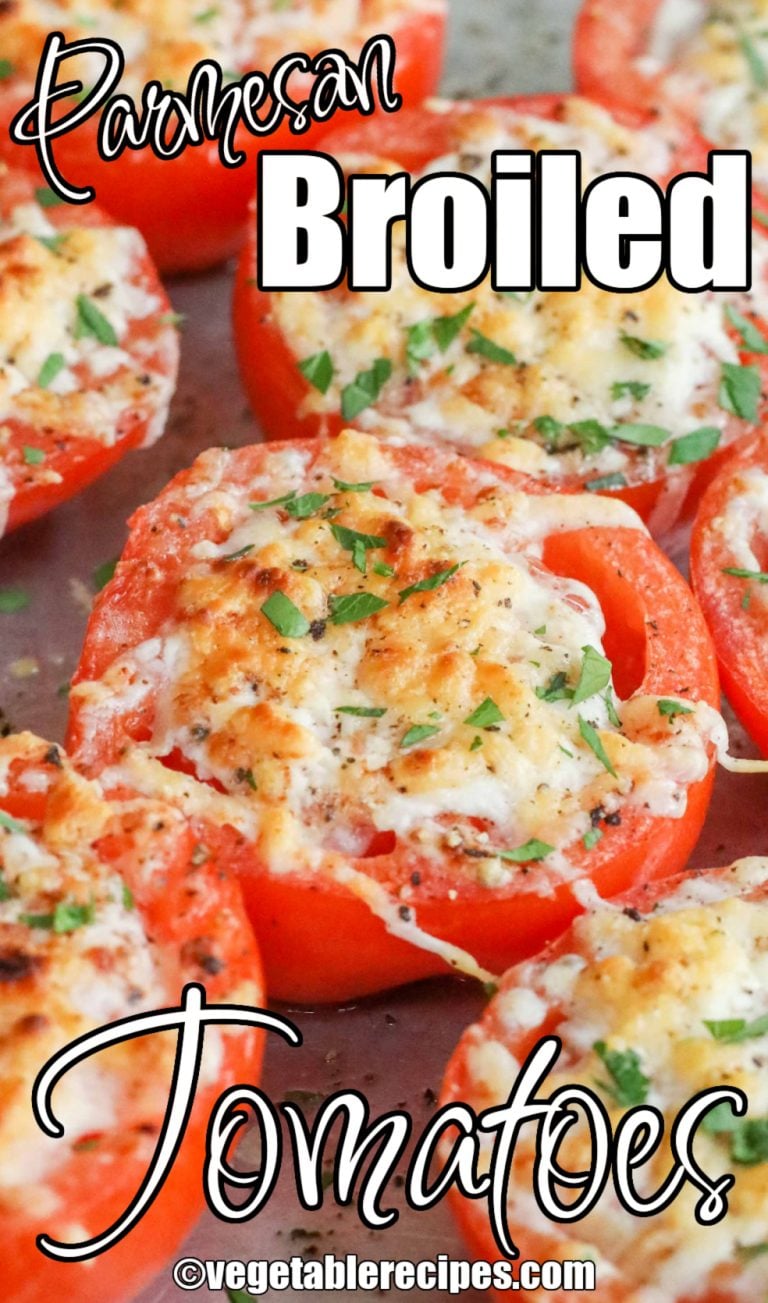 Parmesan Broiled Tomatoes - Vegetable Recipes